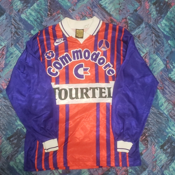 Nike | Shirts | Nike Vintage Paris Saintgermain Commodore 99s | Poshmark